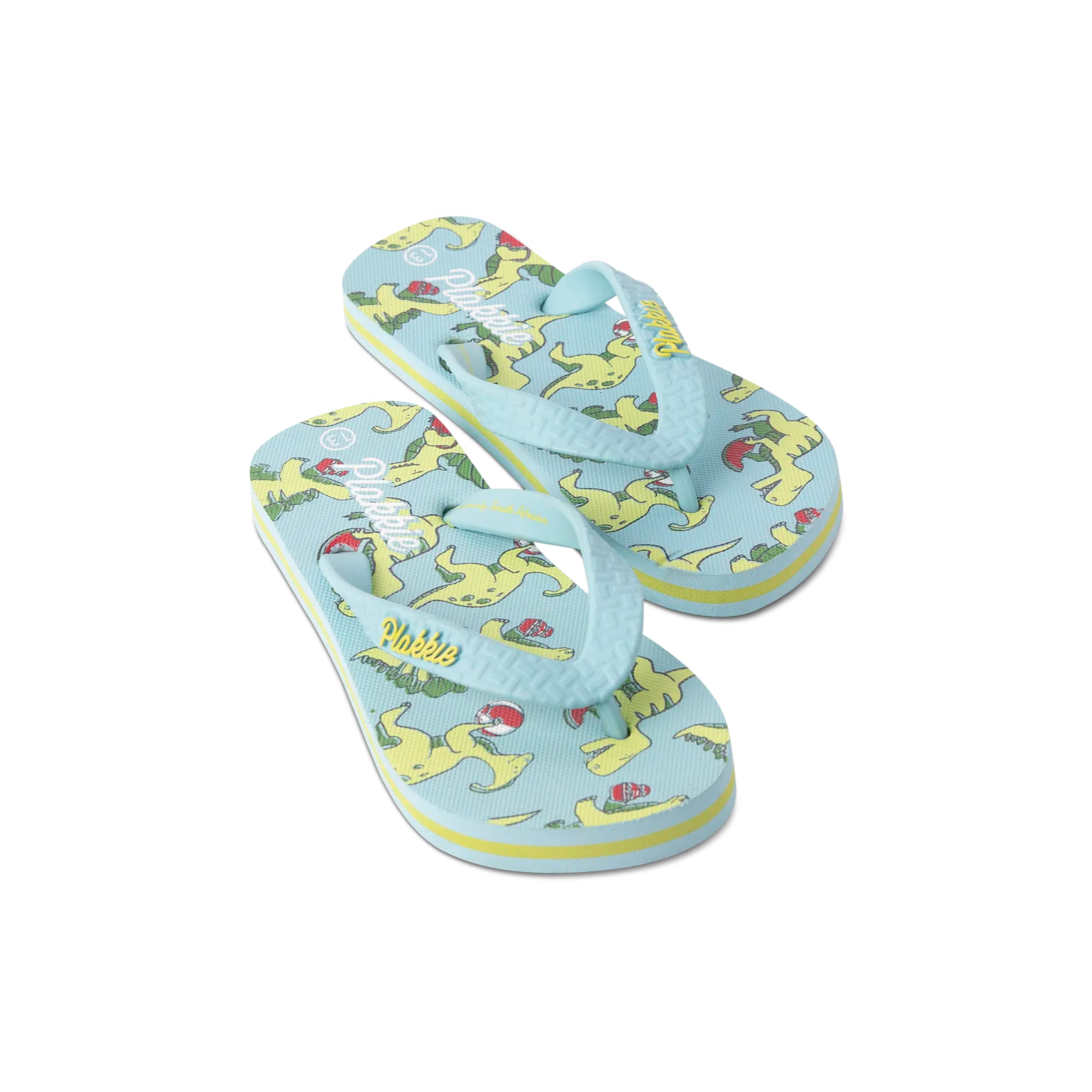 Plakkie Kids Dinosaur (Blue) – Veldskoen South Africa