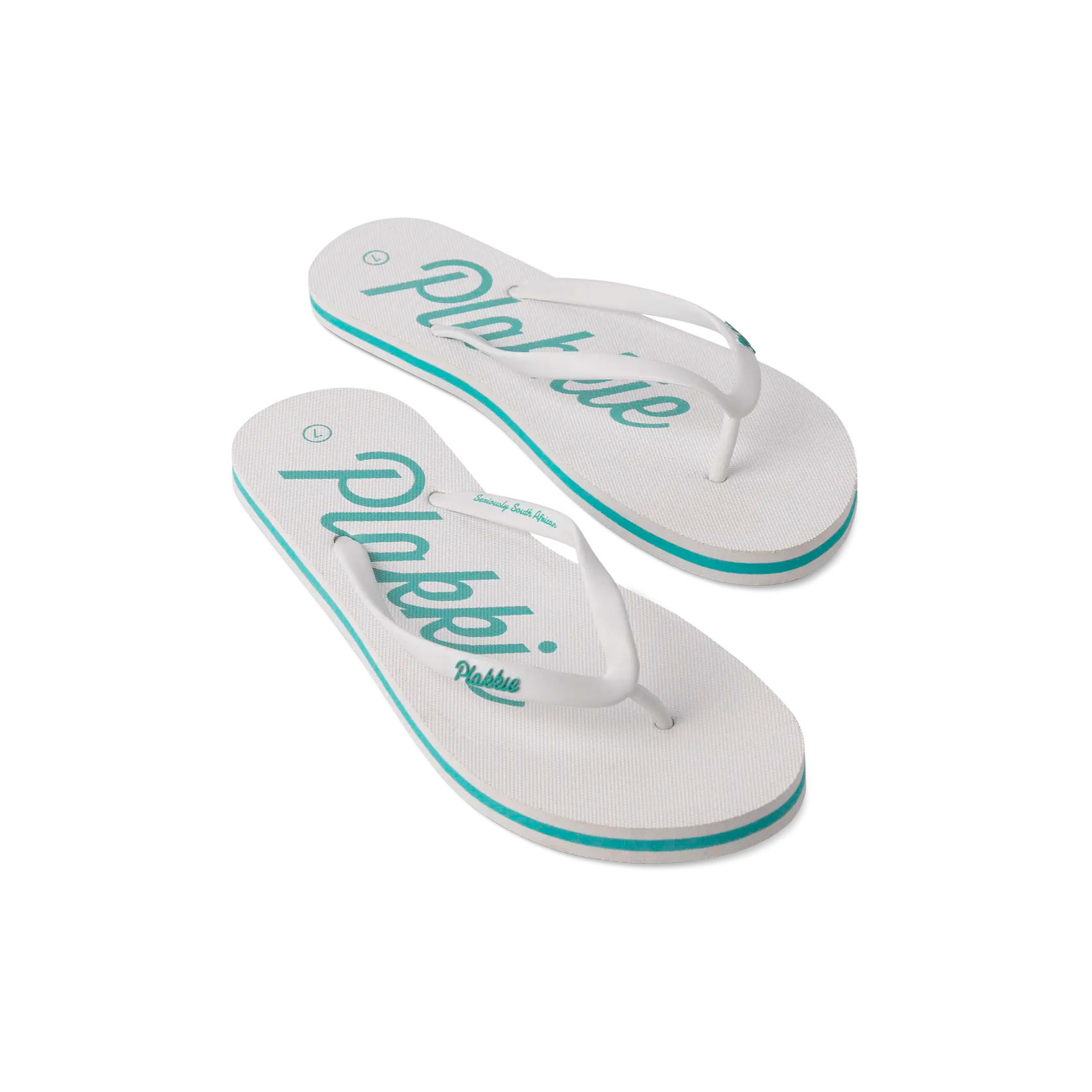 Plakkie Port Saint Johns (White and Mint) – Veldskoen South Africa