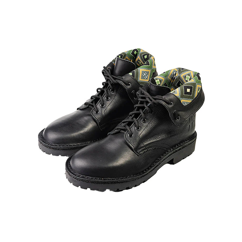 The Veldskoen MoveMe Ranger Boot (Black leather with Black sole) – Veldskoen South Africa