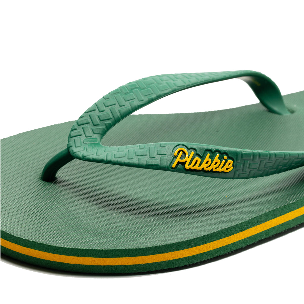 Plakkie Springbok (Green and Yellow) – Veldskoen South Africa